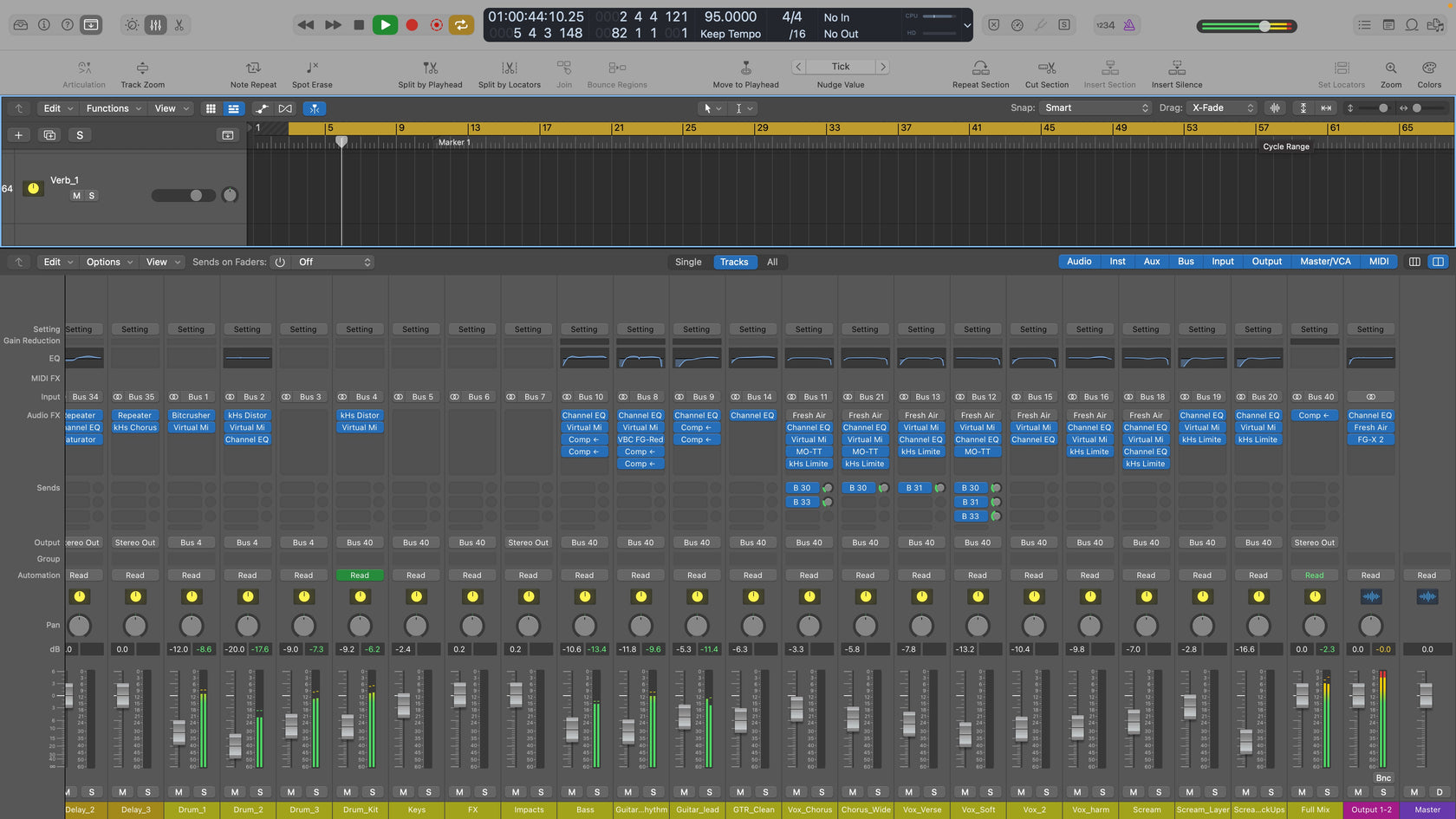 Heavy Rock Mixing and Mastering Template – Ingram Audio Co