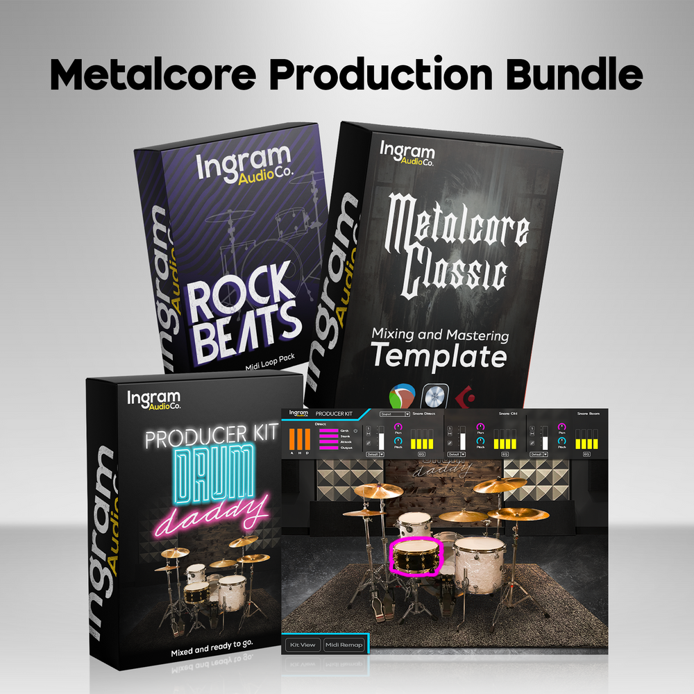 Metalcore Classic Mixing + Mastering DAW Template